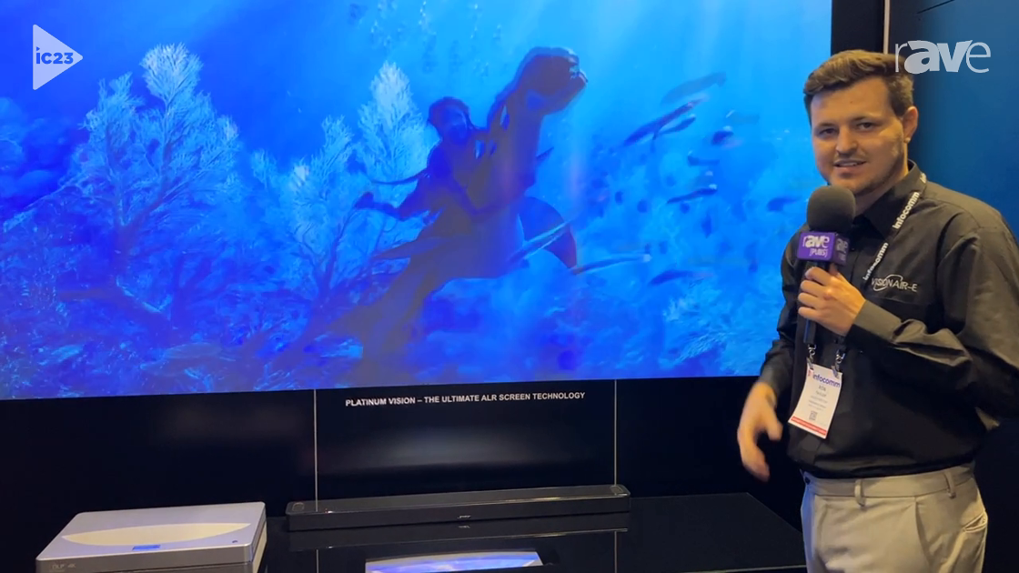 InfoComm 2023: Visionair-e Showcases Platinum Vision ALR Home Cinema ...