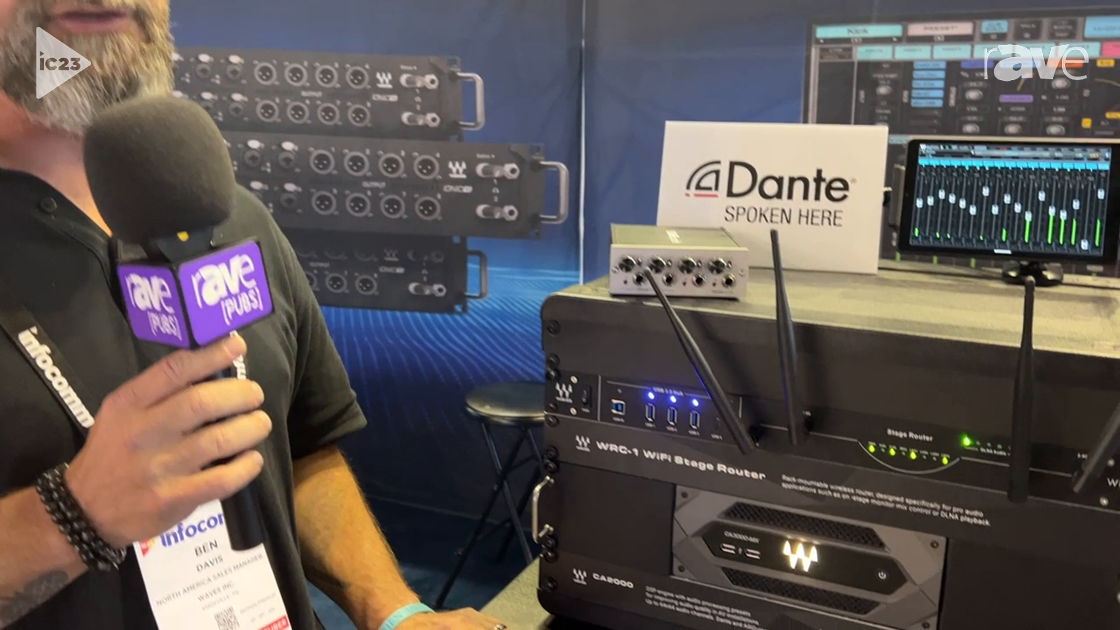InfoComm 2023: Waves Audio Details CA3000-MX Commercial Audio Mixer and ...