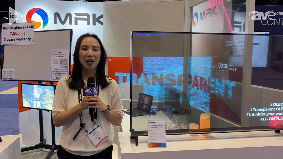 InfoComm 2023: MRK Shows Off 30-Inch, 55-Inch Optically Bonded ...
