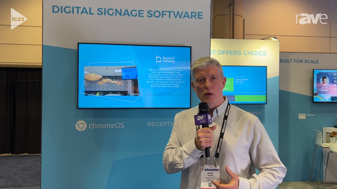 InfoComm 2023: Signagelive Talks Digital Signage Software’s Partnership with chromeOS – rAVe [PUBS]