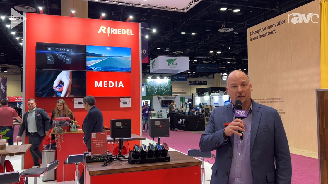 InfoComm 2023: Riedel Communications Details Scalable Bolero Wireless Intercom System – rAVe [PUBS]