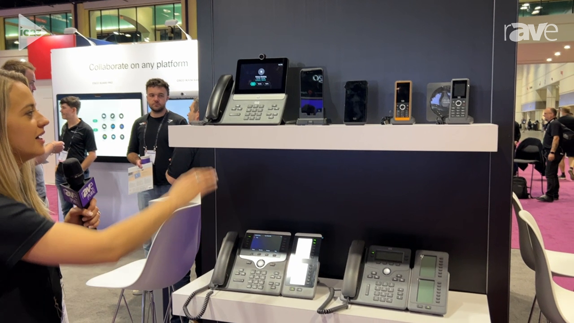 InfoComm 2023: Webex by Cisco Shows Range of Phones, Including 8800 ...