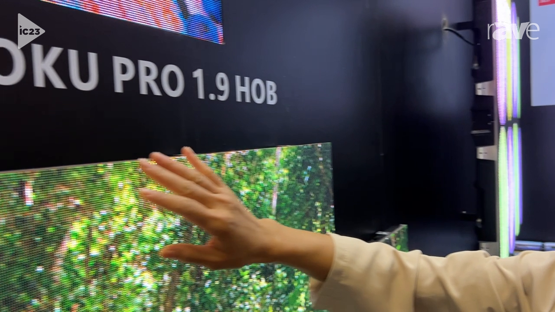 InfoComm 2023: Ledtop Visual Shares New GOKU Pro 1.9-mm HOB dvLED Display – rAVe [PUBS]