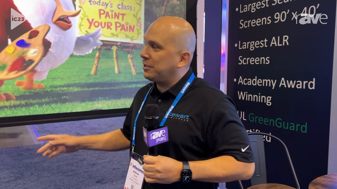 InfoComm 2023: Stewart Filmscreen Exhibits Ambient Light Rejecting ...