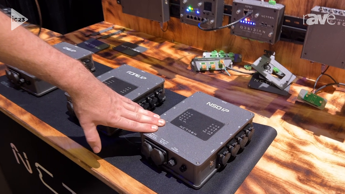 InfoComm 2023: Obsidian Shows Off Netron NS8 IP Switch at Netron Booth ...
