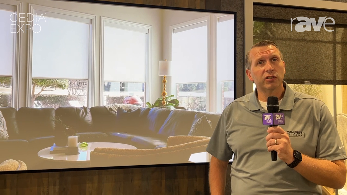 CEDIA Expo 2023: Draper Features New StyleLine Projection Screen with ...