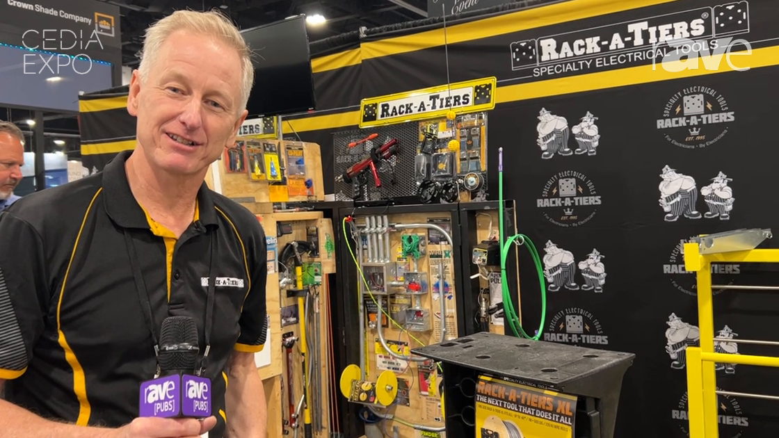 CEDIA Expo 2023: Rack-A-Tiers Launches Rack-A-Tier XL for Wire-Spooling ...