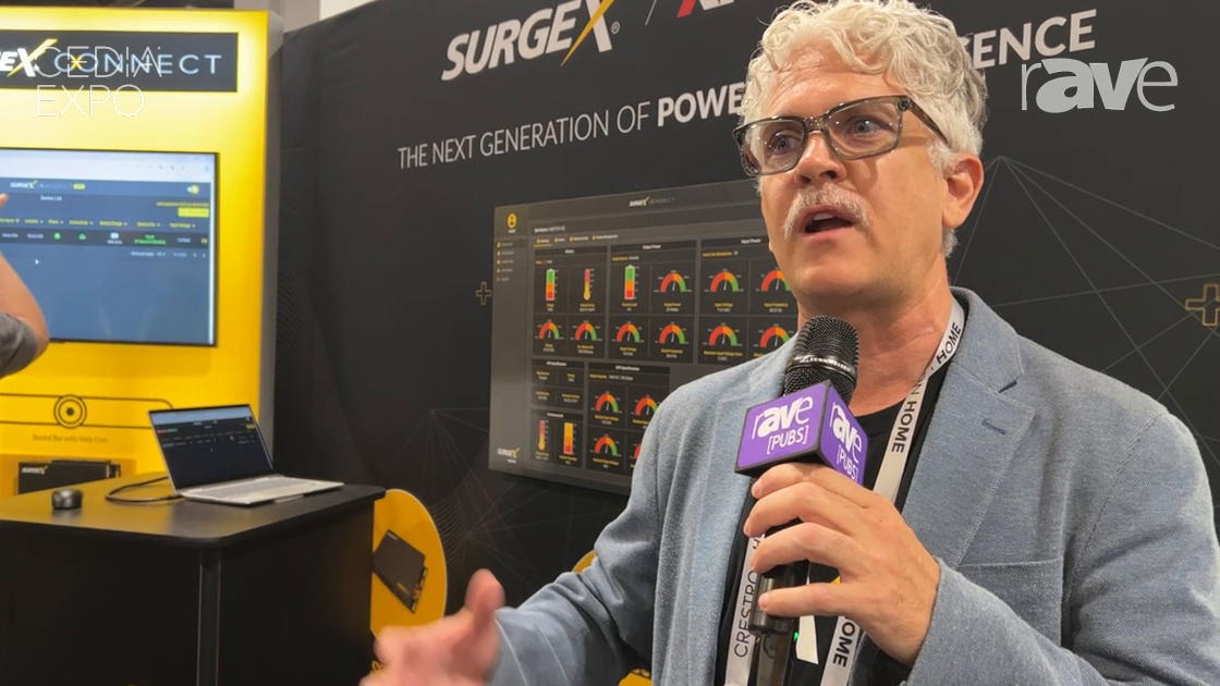 CEDIA Expo 2023: SurgeX Overviews New Power Intelligence Platform, SurgeX Connect – rAVe [PUBS]