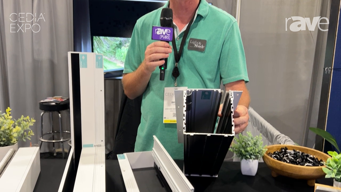 CEDIA Expo 2023: Light and Shade Solutions Exhibits M Series Modular Shade Box – rAVe [PUBS]
