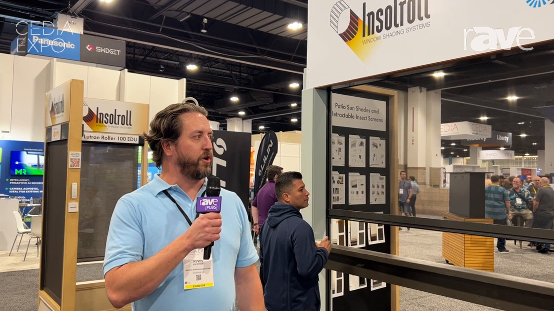 CEDIA Expo 2023: Insolroll Demos Motorized Patio Shade, Talks Partnership With Lutron – rAVe [PUBS]