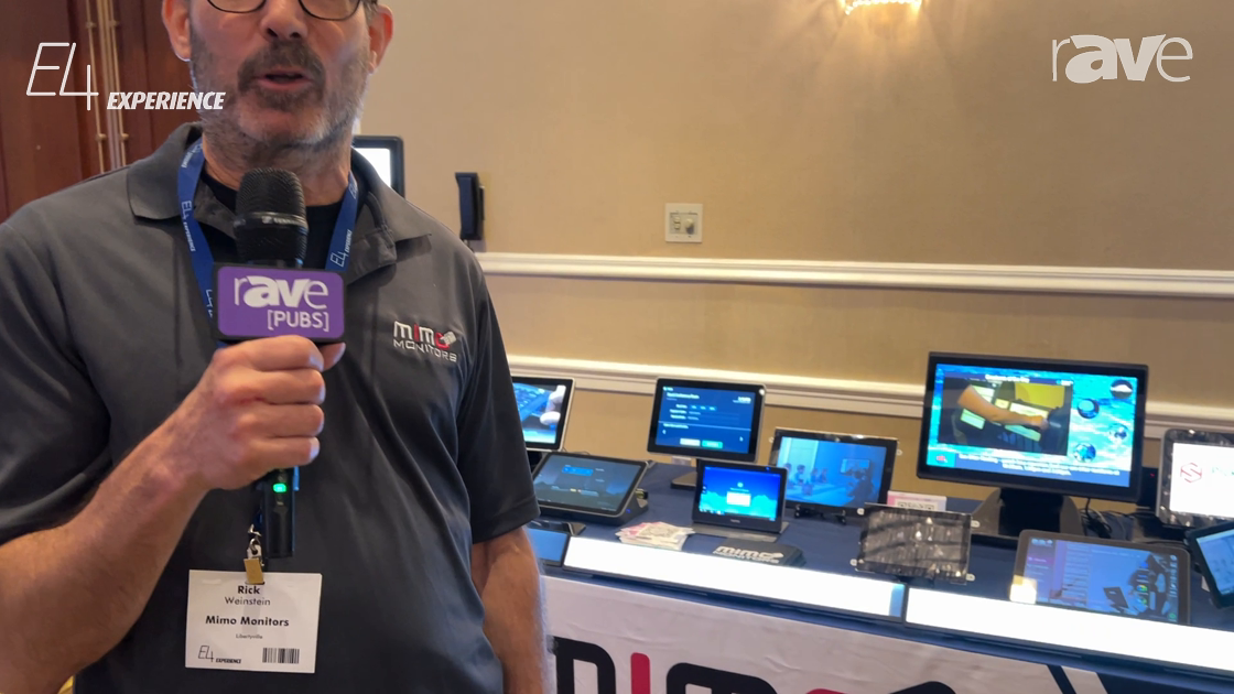 E4 Experience: Mimo Monitors Talks About its Stretch Shelf Edge Display Touch and Bluetooth ...