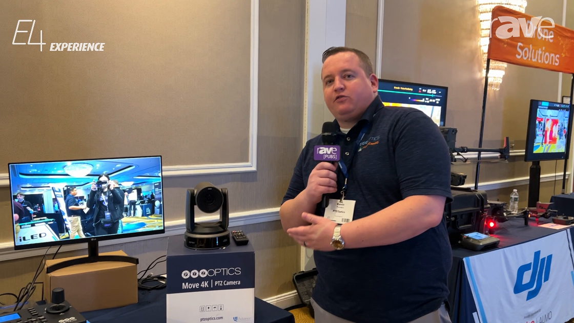 E4 Experience: PTZOptics Shows Move 4K PTZ Auto-Tracking 4K60 Camera ...