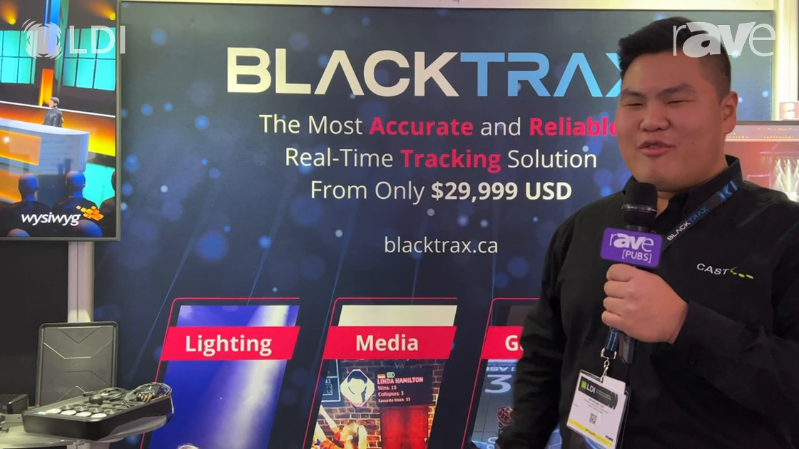 LDI 2023: CAST Features BlackTrax BT-1 Real Time Low-Latency Tracking ...