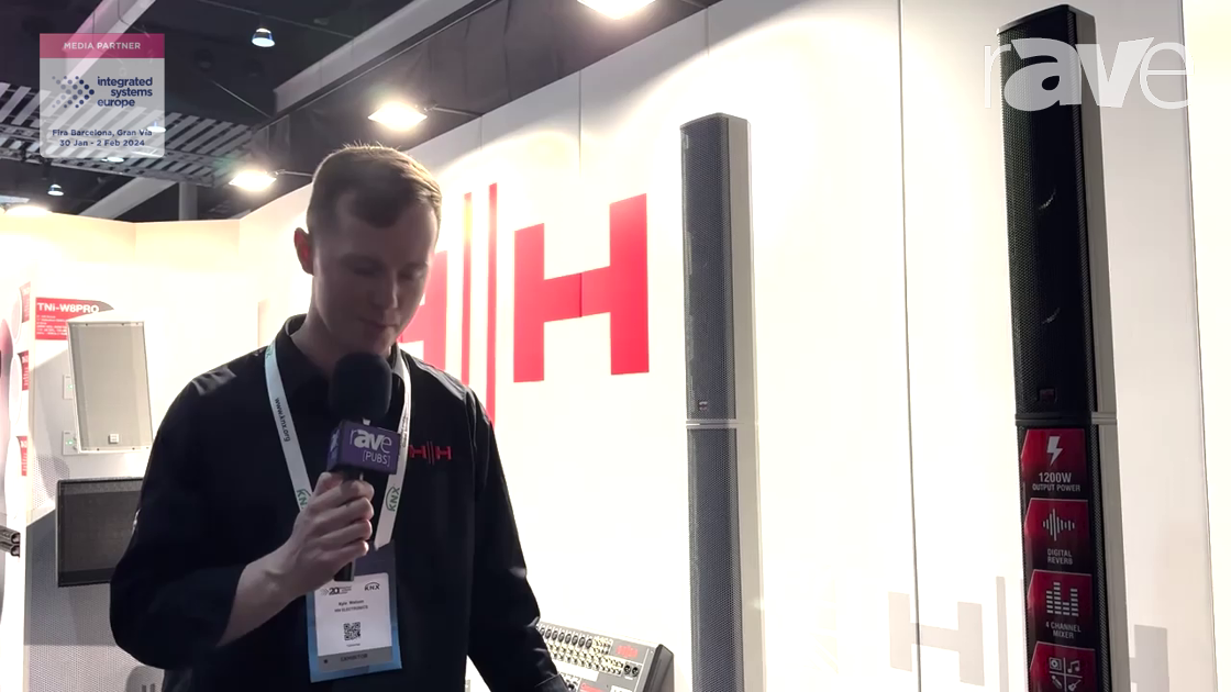 ISE 2024: HH Electronics Launches Tensor-MINI Portable Bluetooth Loudspeaker – rAVe [PUBS]