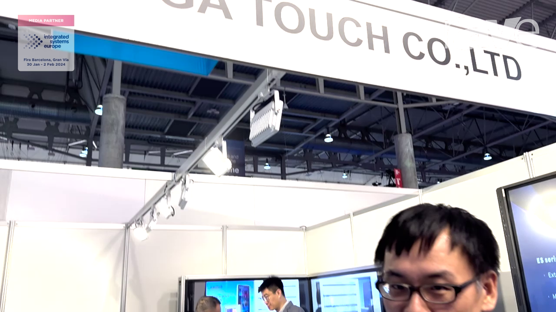 ISE 2024: Koga Touch Co., LTD Shows Off New Touch Panel With Optical ...