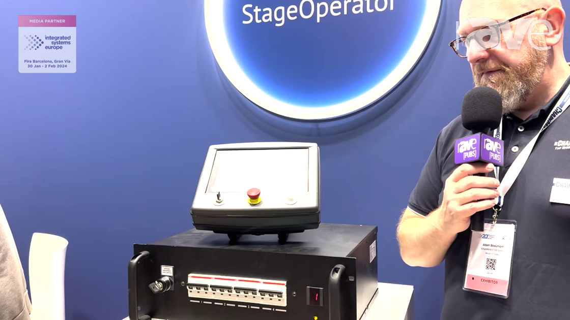 ISE 2024: CHAINMASTER Shows D8Plus StageOperator for Chain Hoists in Fixed Installations – rAVe ...