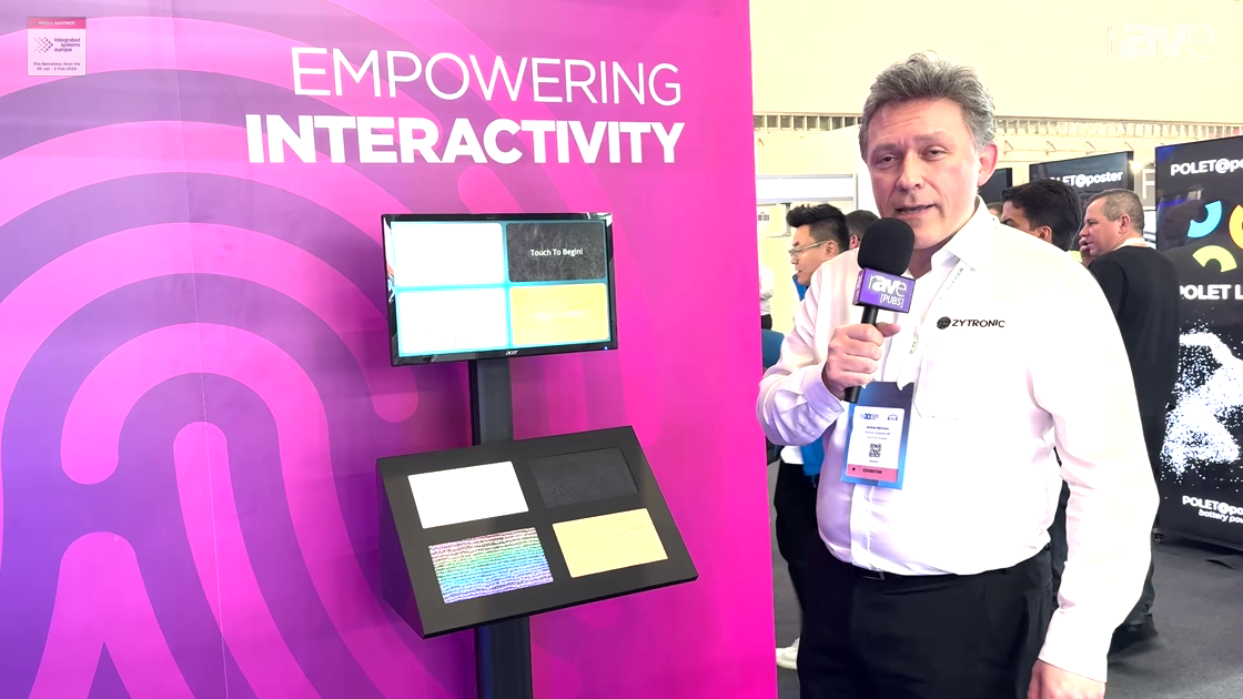 ISE 2024: Zytronic Demos Interactive Touch Technology on Corian ...