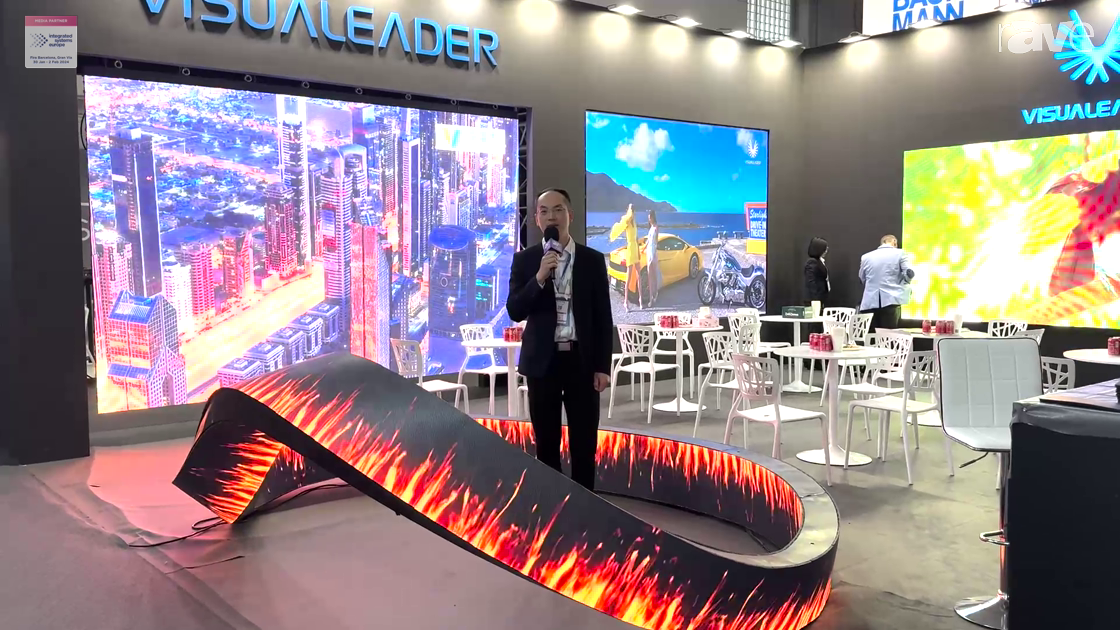 ISE 2024: Visualeader Shows Off FL1.8 Mobius Strip, a Flexible ...