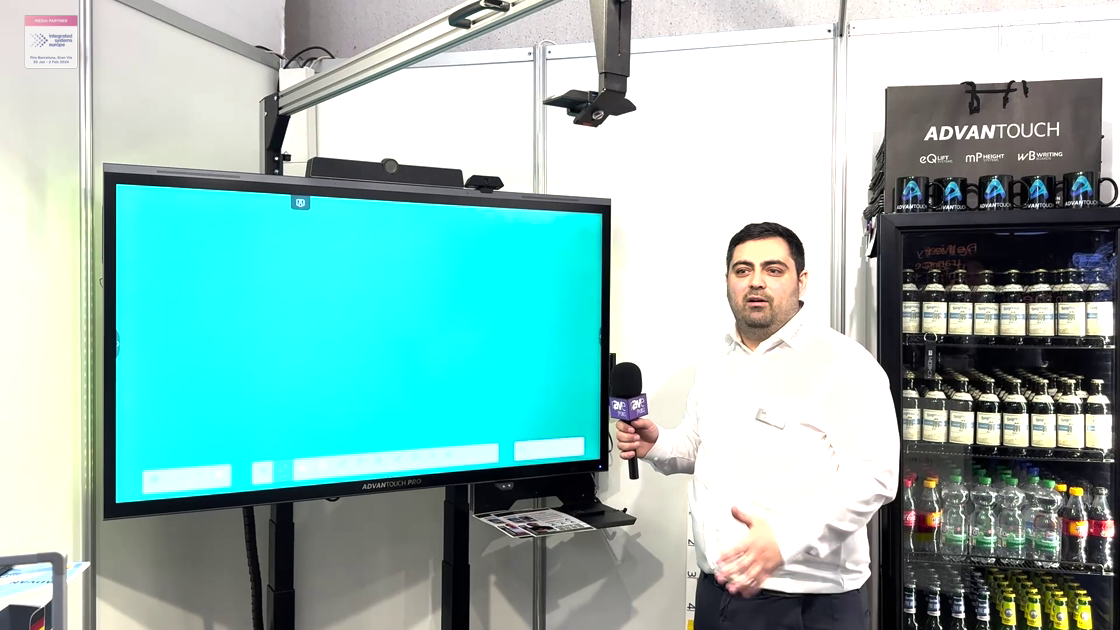 ISE 2024: MEBIKON Demos ADVANTouch Pro 3 Panel with Capacitive ...
