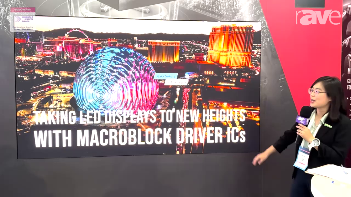 ISE 2024: Macroblock Shows MBI5756, MBI5754 LED Driver ICs for General ...