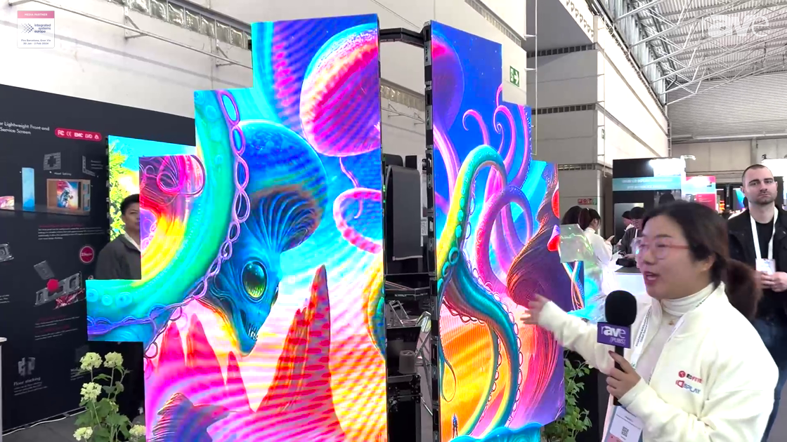 ISE 2024: iDisplay Introduces Unity LED Display, Ideal for Creative ...