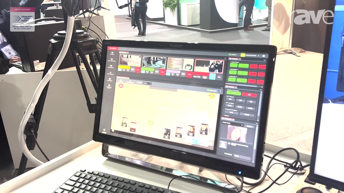 ISE 2024: Ross Video Demos Quorum Meeting Control System – rAVe [PUBS]