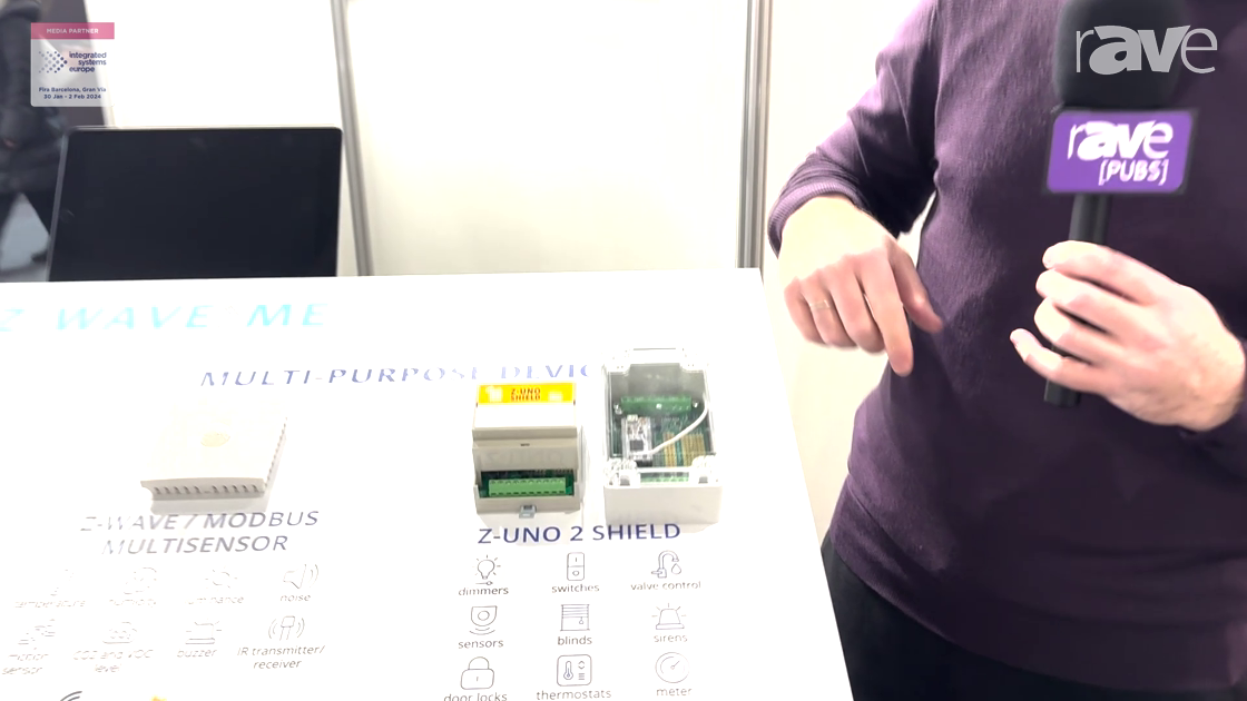 ISE 2024: Z-Wave.Me Features Z-Uno 2 Shield Multi-purpose Switch for Dimming, Valve Control and ...