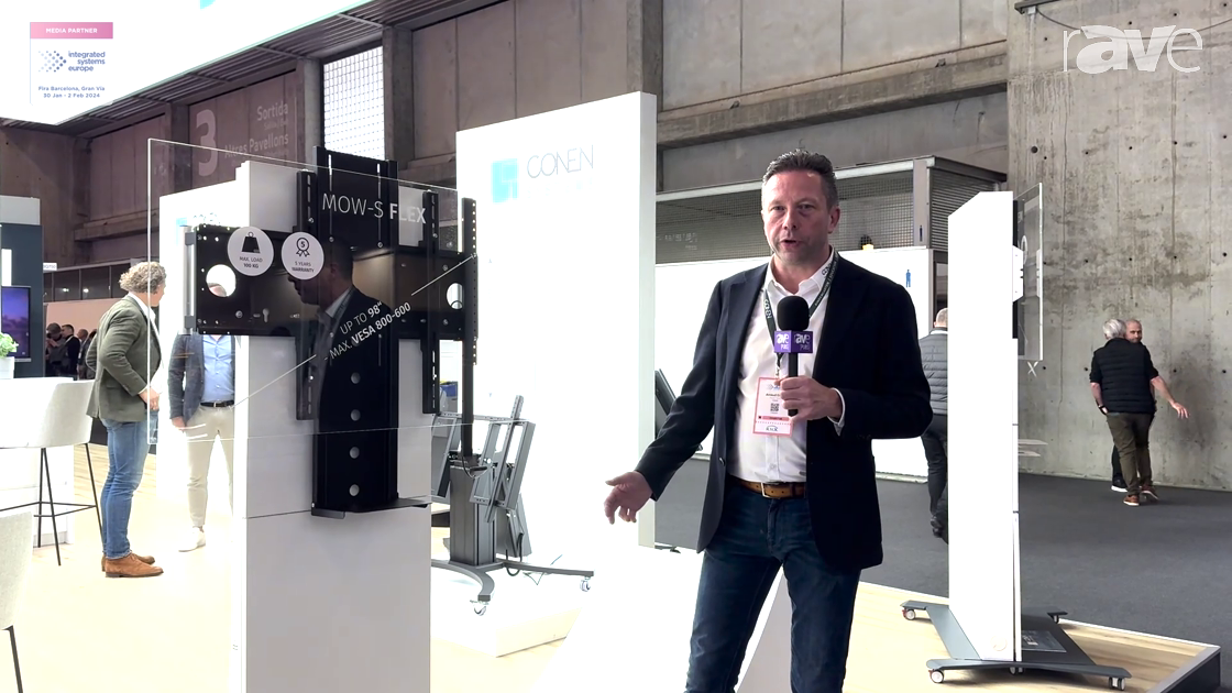 ISE 2024: Conen Group Introduces the MOW-S FLEX Freestanding Display ...