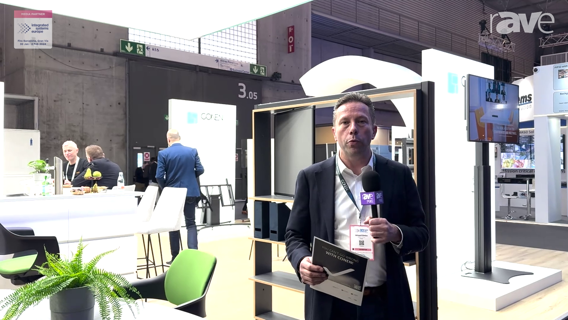 ISE 2024: Conen Group Shows Off the Versatile Conen Room Rolling Rack ...