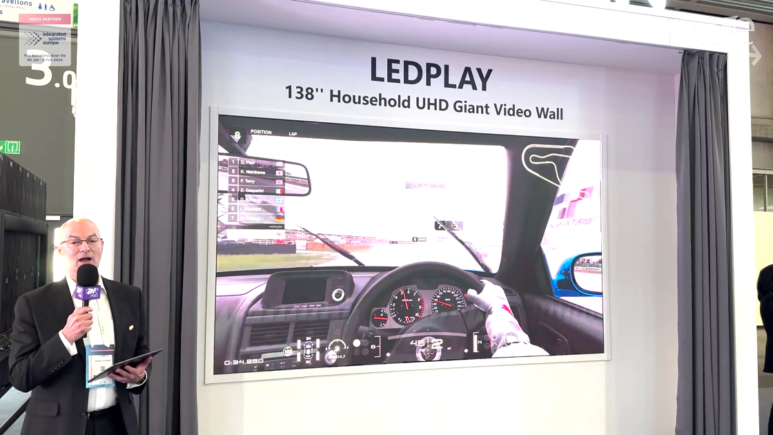 ISE 2024: Ledman Highlights the LEDPLAY 138” Household UHD MicroLED ...