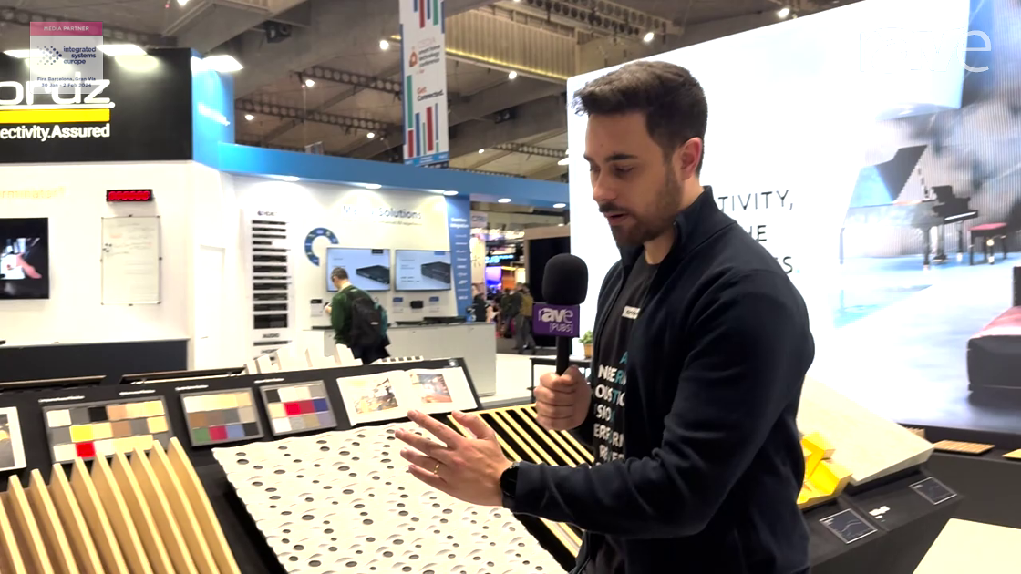 ISE 2024: artnovion Talks About Avalon Flow Hybrid Acoustic Diffuser ...