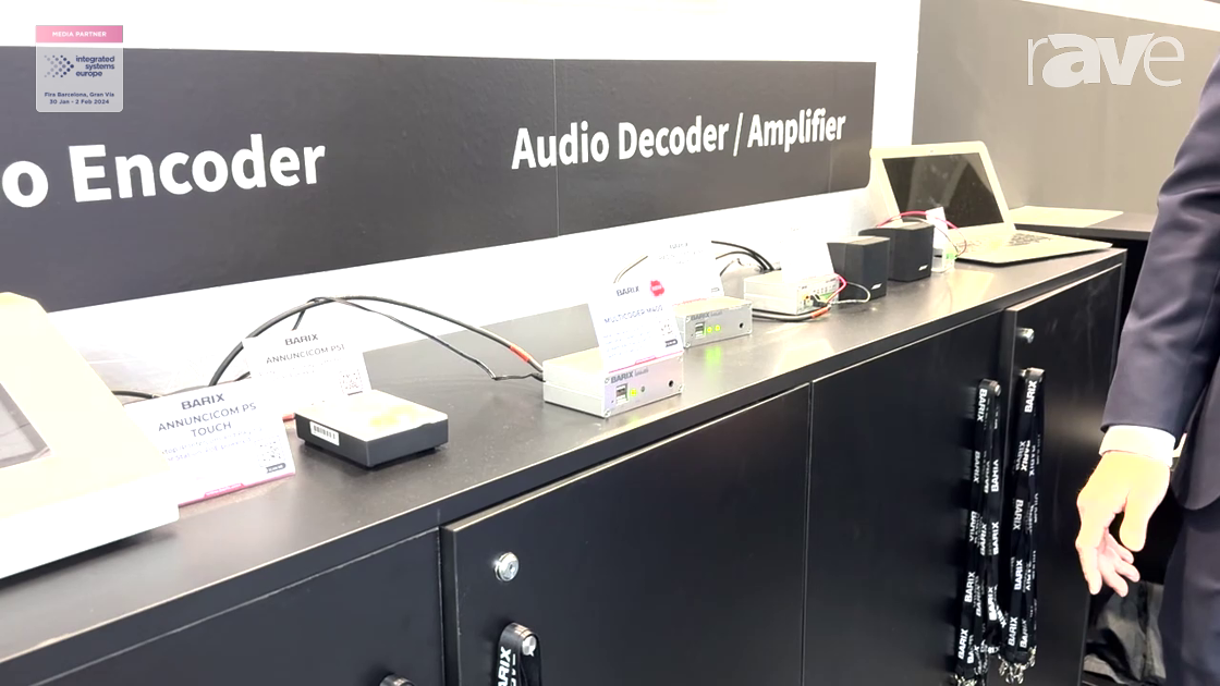 ISE 2024: Barix Presents Multicoder M409, a Low-latency IP Audio ...