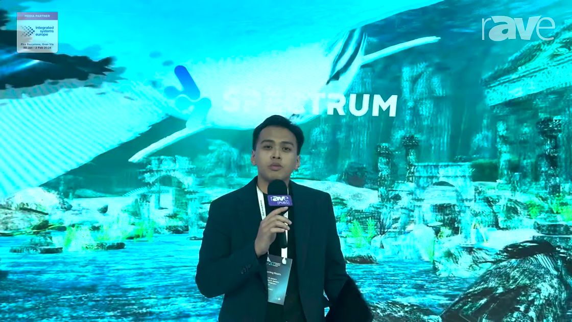 ISE 2024: SPECTRUM Demos Immersive Room GOB LED Display for Museums ...