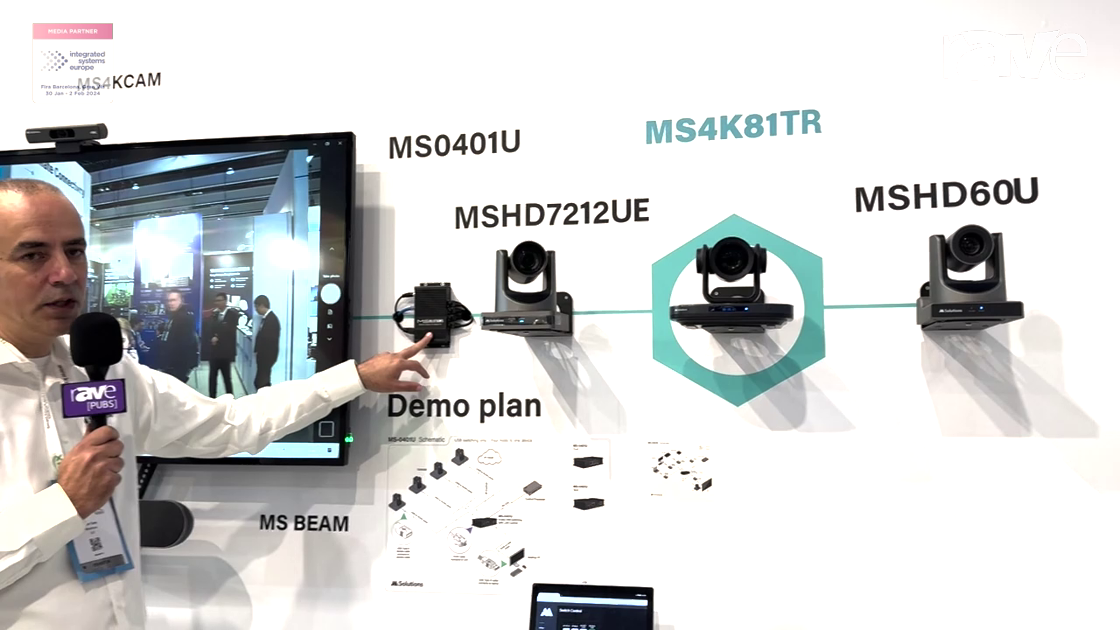 ISE 2024: MSolutions Showcases MS-0401U 4-Way USB 3.1 Switcher for Meeting Room Cameras – rAVe ...