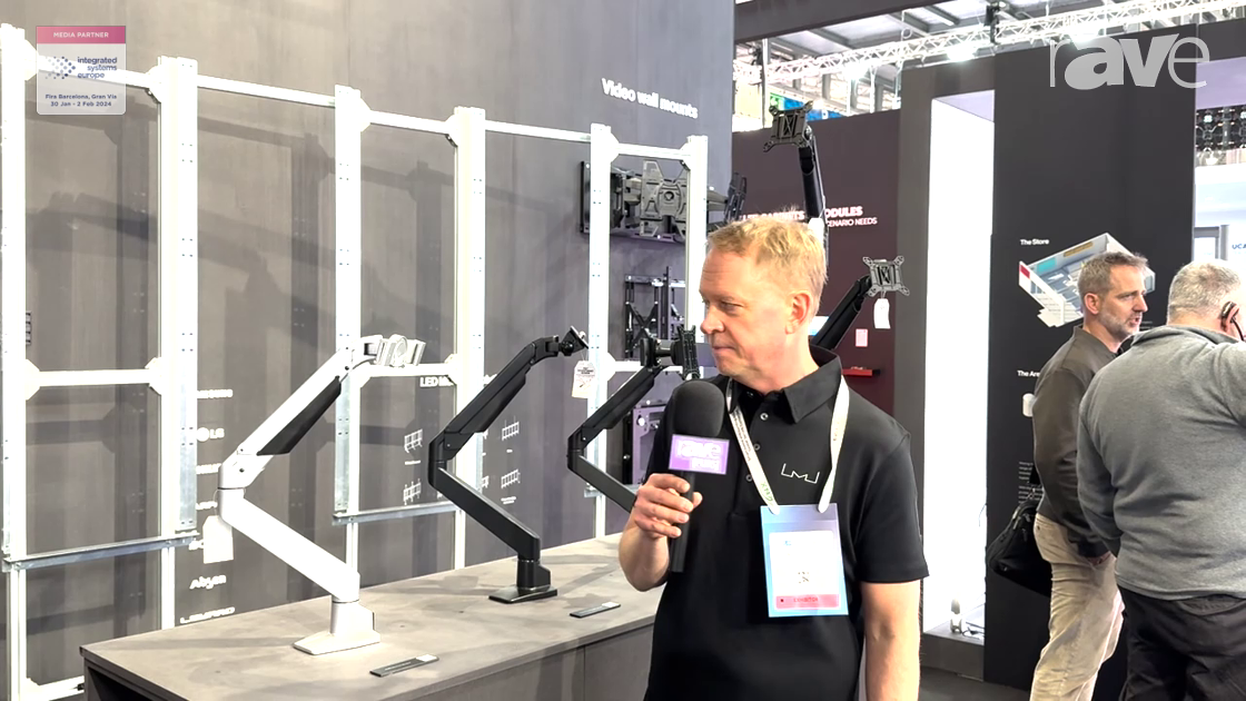 ISE 2024: Multibrackets Exhibits a Variety of Its Monitor Arm Solutions – rAVe [PUBS]