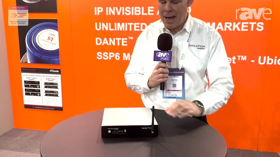 ISE 2024: Revolution Acoustics Presents Flagship RevNet 2140 Amplifier ...