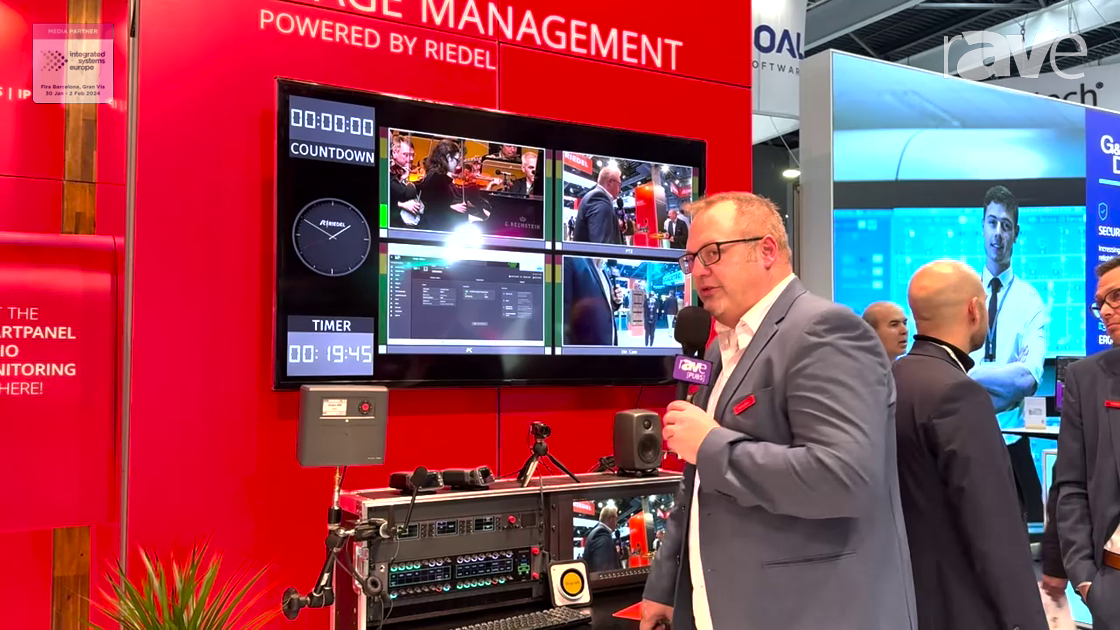 ISE 2024: Riedel Communications Explains Stage Management Solutions Across Product Range – rAVe ...