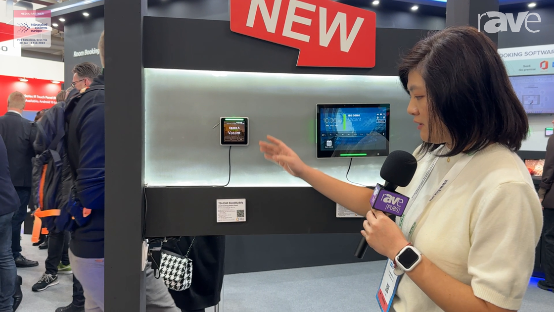 ISE 2024: Qbic Technology Features TD-360 BookBuddy Desk Booking Smart ...