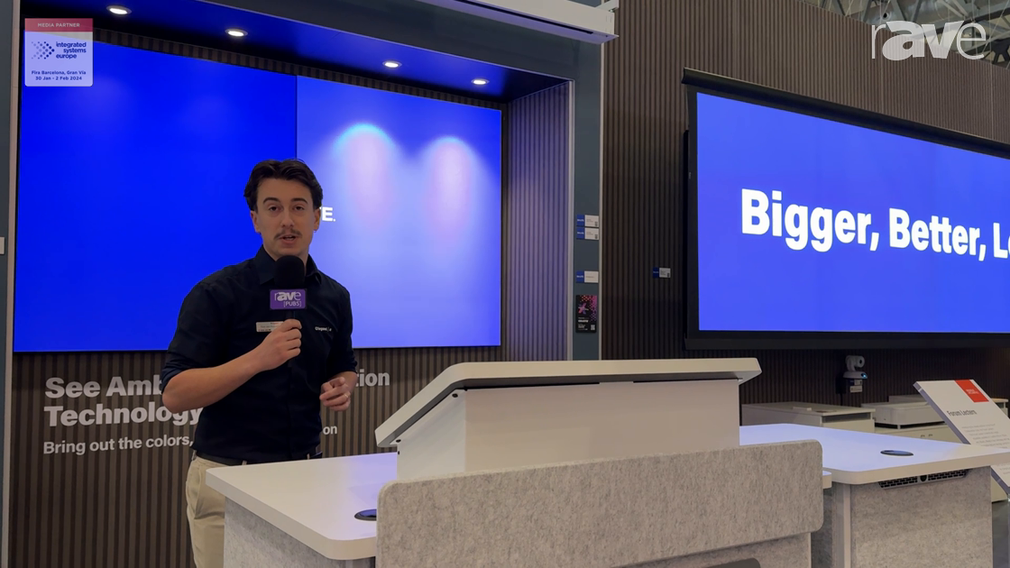 ISE 2024: Middle Atlantic Showcases Forum Teaching Station Lectern With Customizable Options ...