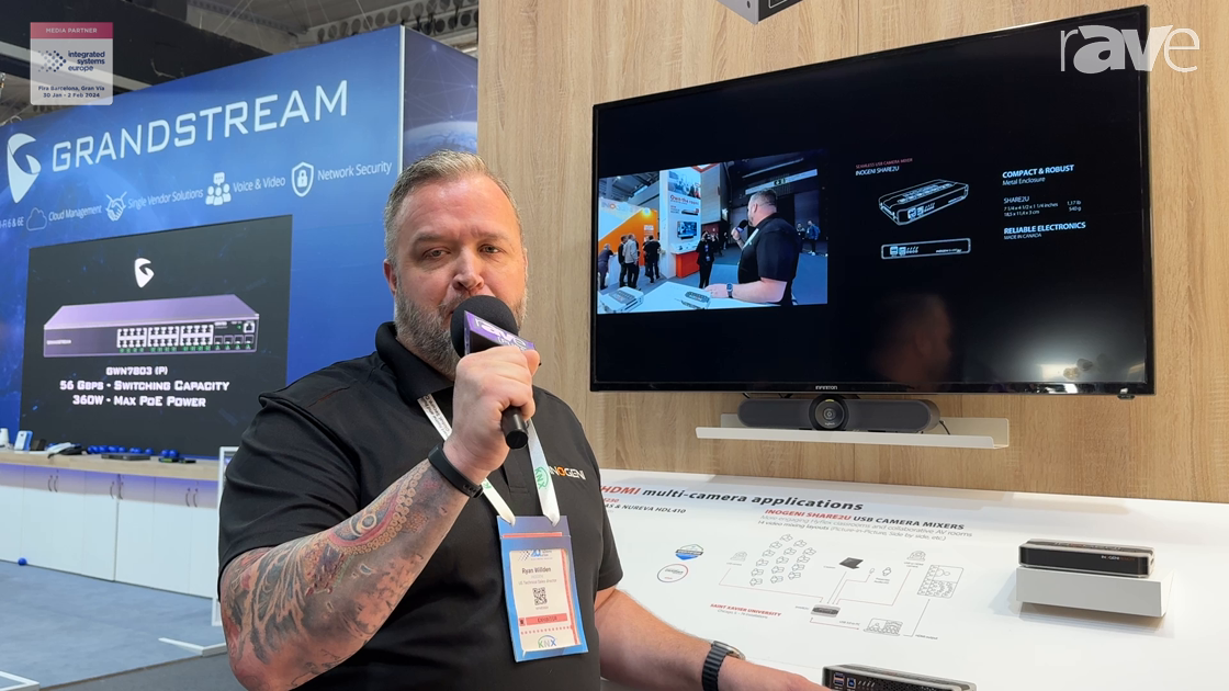 ISE 2024: INOGENI Showcases SHARE2U Camera Mixer, CAM300 and CAM230 ...