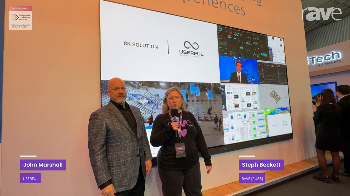 ISE 2024: Userful’s John Marshall and Steph Beckett Talk Control Rooms ...