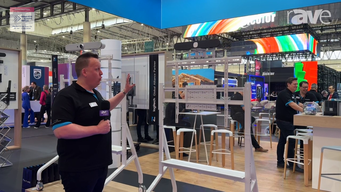 ISE 2024: Neomounts Details the Move-Go Floor Stand With AV Storage ...