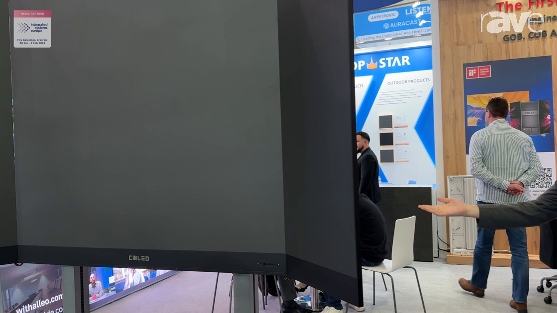 ISE 2024: CLT LED Technology Features Foldable, Liftable F-Board LED ...