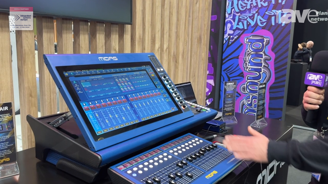 ISE 2024: Midas Debuts HD96-AIR 21-inch Live Performance Touch Screen Digital Console – rAVe [PUBS]