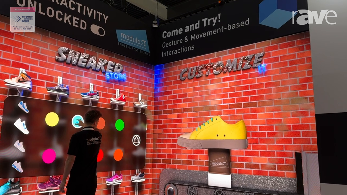 ISE 2024: Modulo pi Demos Interactive LED Corner Utilizing its Next ...