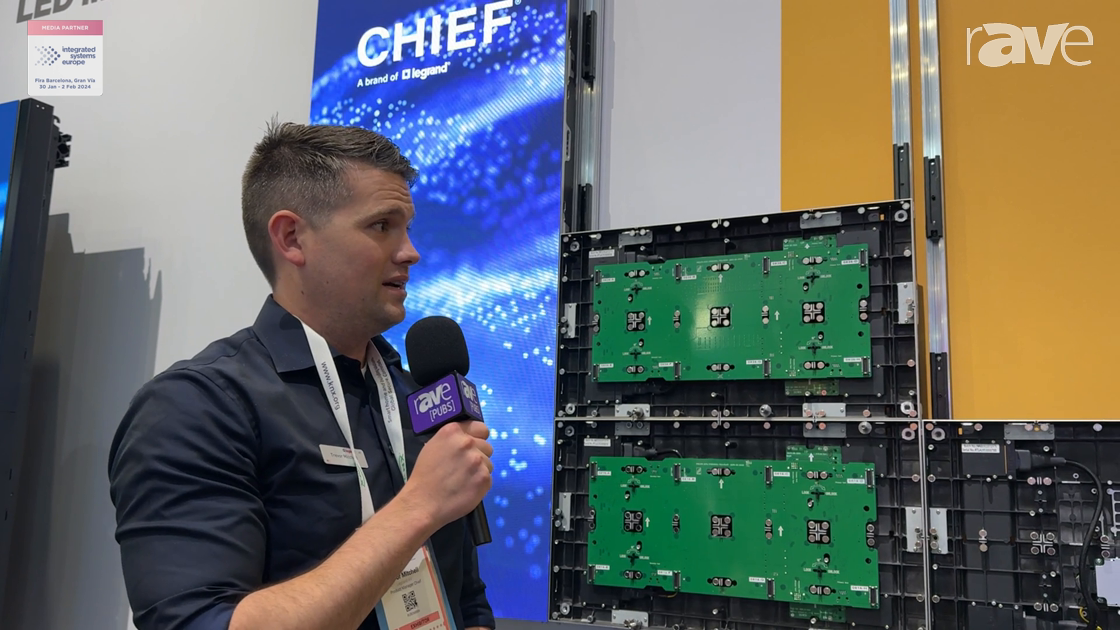 ISE 2024: Chief Reveals Its New dvLED Universal Mount at Legrand AV ...