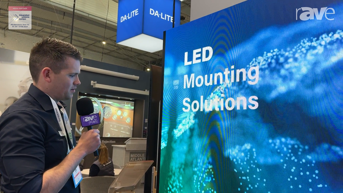 ISE 2024: Chief Shows Custom Freestanding dvLED Video Wall at Legrand ...