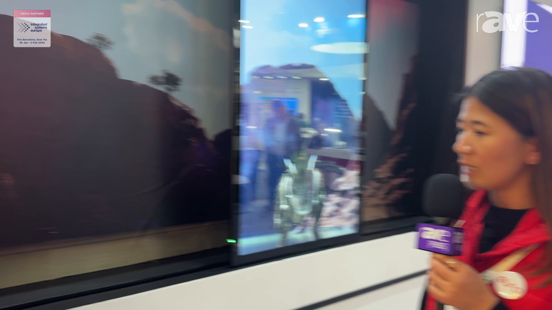 ISE 2024: EUNO Commercial Display Technology S.L Presents Programmable EC-IW-55 LCD Monitor ...