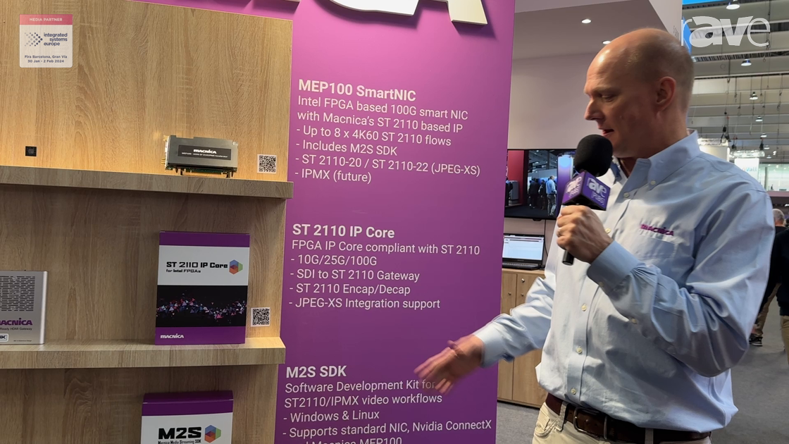 ISE 2024: Macnica Showcases M2S Software Development Kit for ST2110 ...