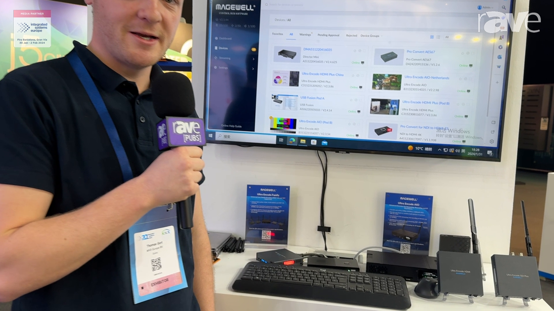ISE 2024: Magewell Shows Off Ultra Encode Plus SDI/HDMI Encoder for ...